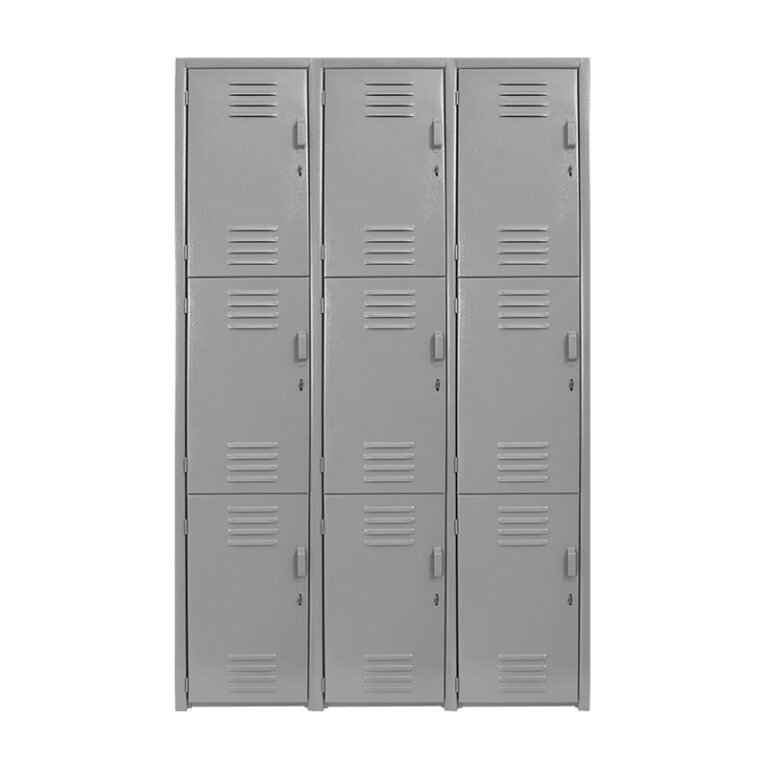 Locker metálico en Tándem – Grande 9 Puertas - Lockers y Gabinetes