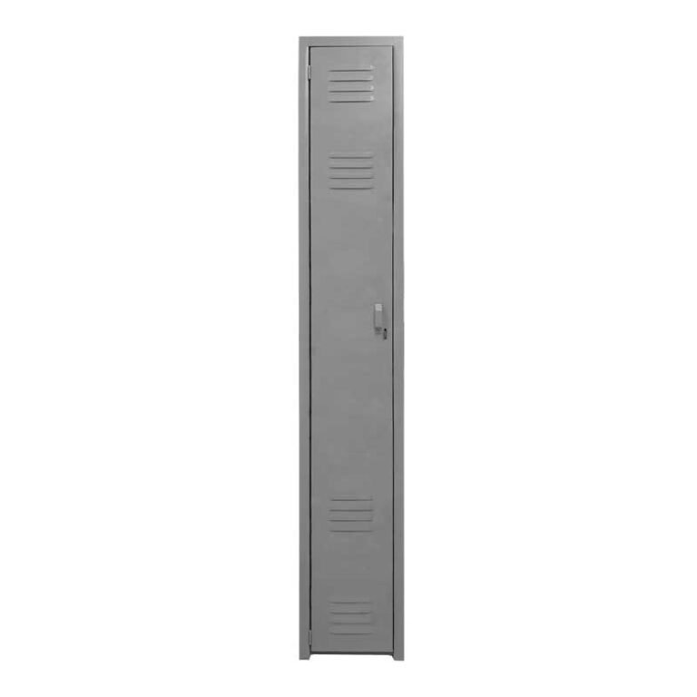 Locker Metálico Práctico – 1 Puerta Gris - Lockers y Gabinetes