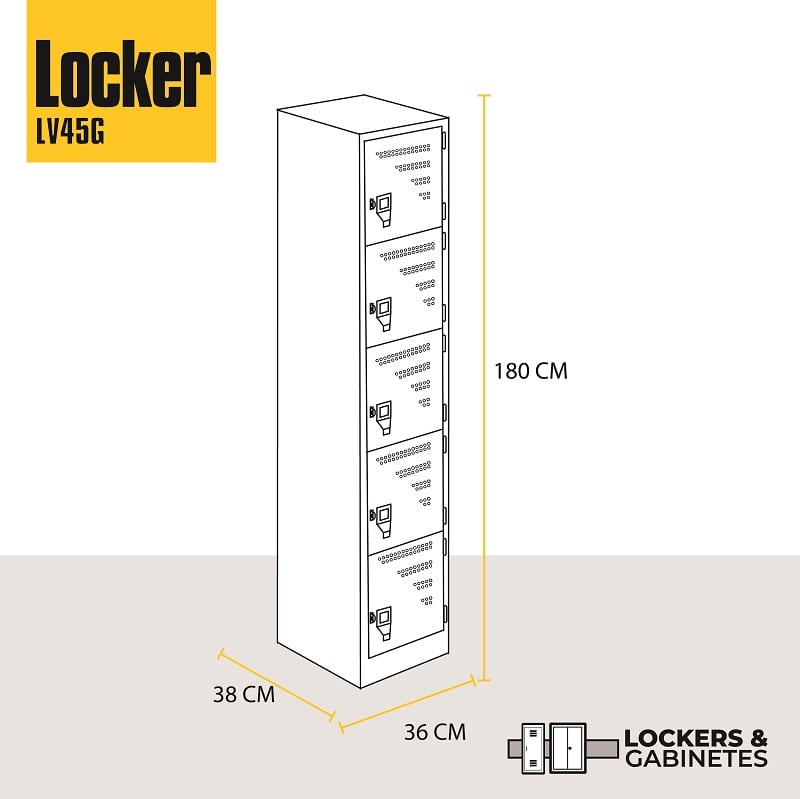 Lockers Metálicos - Lockers y Gabinetes