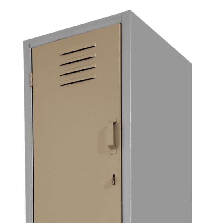 Locker Metálico Dual Grande 3 Puertas – Arena - Lockers y Gabinetes